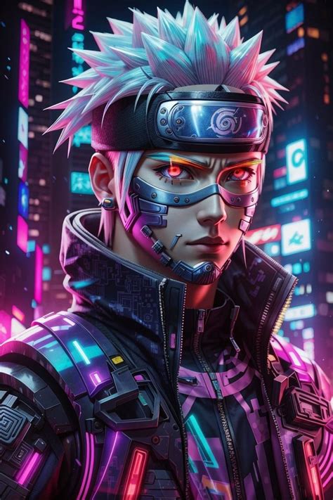 Naruto But Cyberpunk In 2023 Cyberpunk Naruto Anime