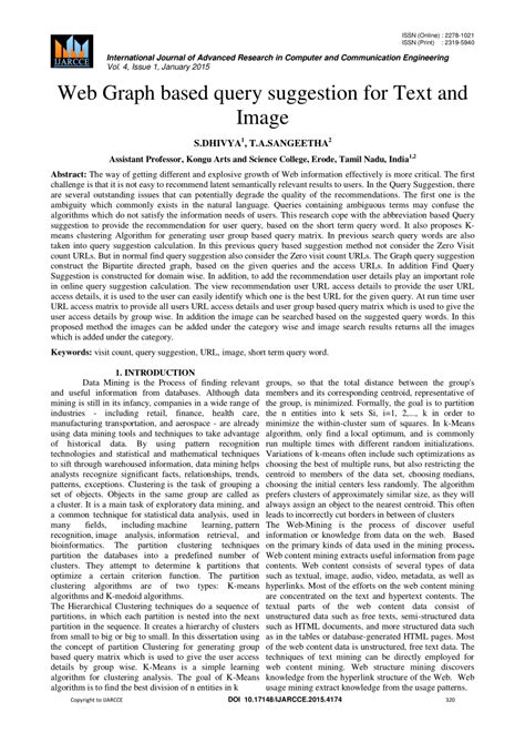 pdf web graph based query suggestion for text and image