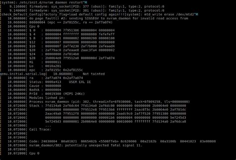20200319 修改firmadyne修复模拟崩溃 Le3d1ng