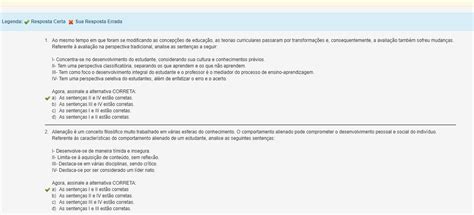 Prova Ii Teorias E Praticas Do Currículo Uniasselvi Pedagogia