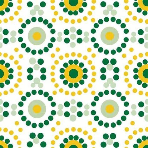 Download Repeating Circles Pattern Background In Green Yellow And Blue Patterns Online