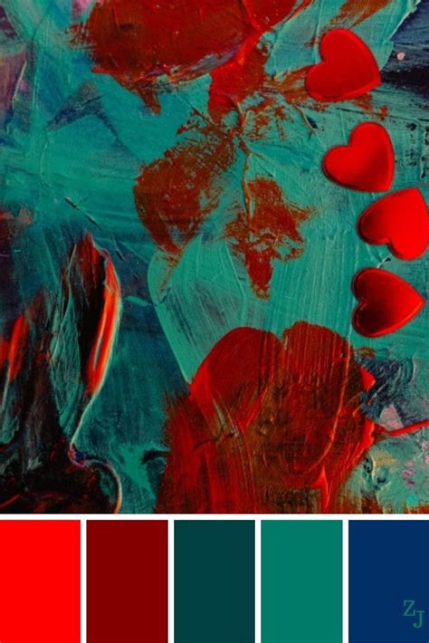 Red Color Palette Combination Jenni Branch