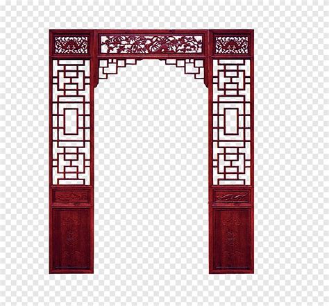 동양 문 게이트 U4e1cu9633u6728u96d5 가구 집 화가 및 장식 자 문 인테리어 디자인 복고풍의 Png Pngegg