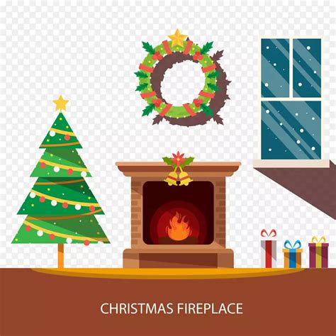 矢量圣诞节壁炉png图片素材下载图片编号ypeadjwq 免抠素材网