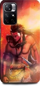 INTELLIZE Back Cover For POCO M Pro G SHIVJI LORD SHIVA MAHADEV BHOLENATH INTELLIZE