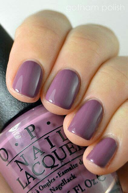 Opi ~ Parlez Vous ~ Nail Polish Color For Purple Dress Opi Nail