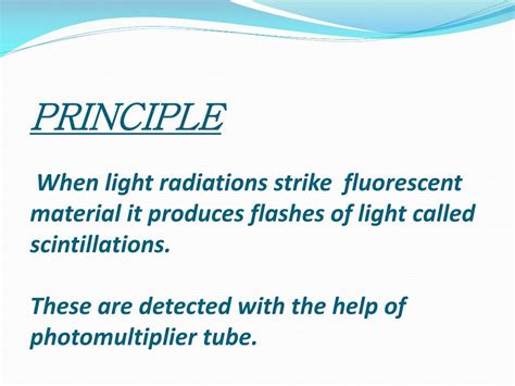 Ppt Scintillation Counter Powerpoint Presentation Free Download Id