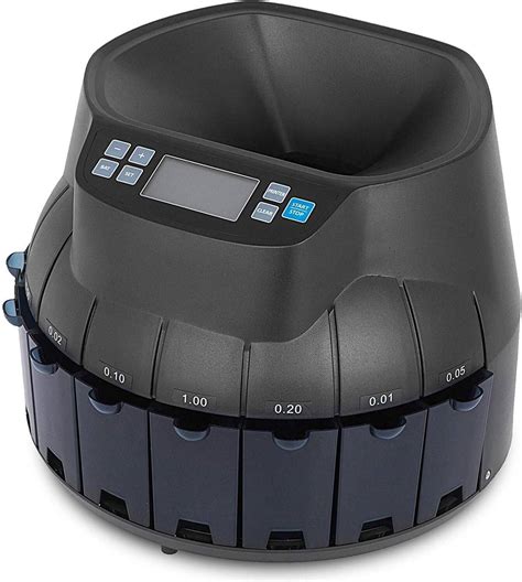 Coin Counter Sorter 45w Electronic Automatic Coin Counting Machine 500