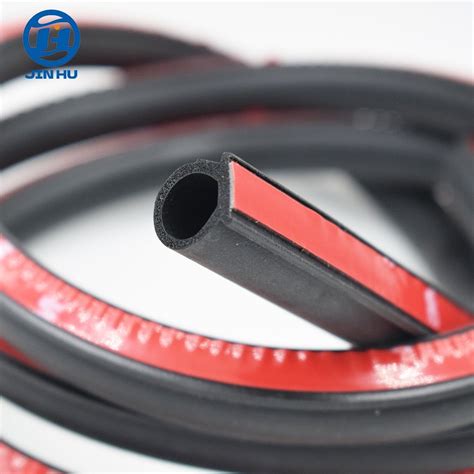 Insulation Epdm Self Adhesive Foam D Type High Density Seal Strip Rubber Seal And Epdm