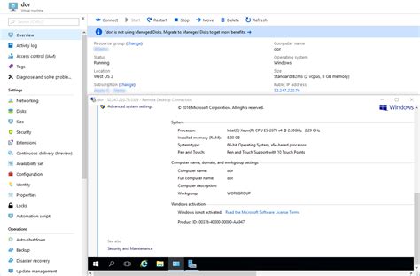 Vm Created From Image With Azure Powershell Does Not Set Computername Stack Overflow