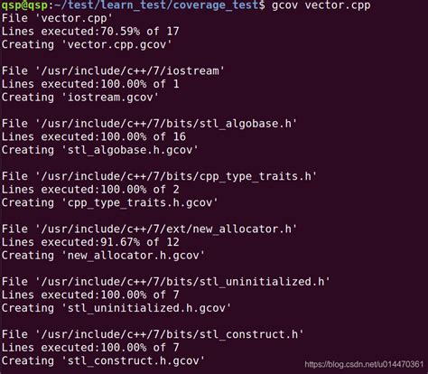 Gcc编译选项 Fprofile Arcs Ftest Coverage之代码覆盖率 Csdn博客