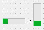QT Progress Bar Progress Bar And Sliding Bar V HorizontalsLider