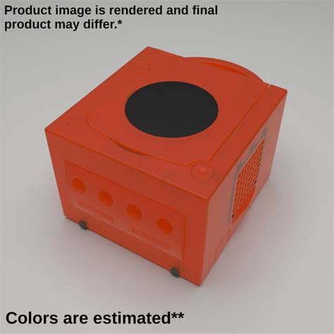 Gamecube Replacement Shell Translucent Orange Muramasa Entertainment