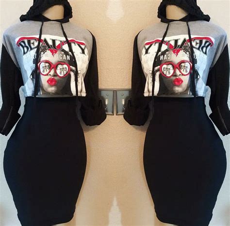 Black Slay Clothes Fashion Bodycon Dress