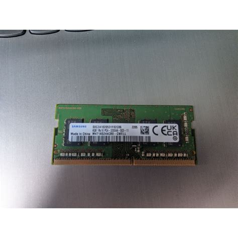 New Samsung Ddr4 4g Bus 3200 Laptop Ram Shopee Malaysia