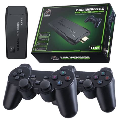 Game 2 4g Wireless Controller Gamepad 4k Ultrahd Game Stick