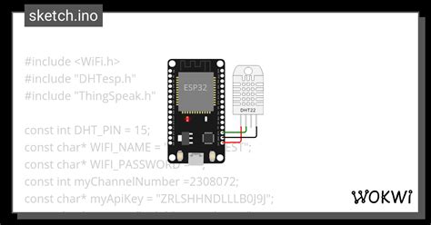 01 Esp32 Thingspeak Temperature Ok Copy Chanel2 Wokwi ESP32 STM32