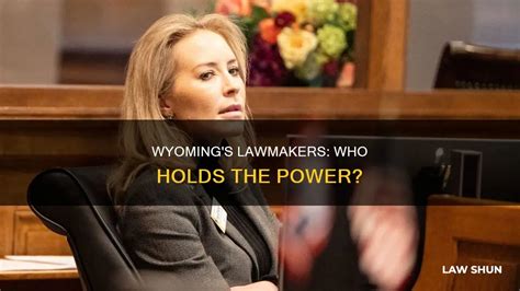 Wyomings Lawmakers Who Holds The Power Lawshun