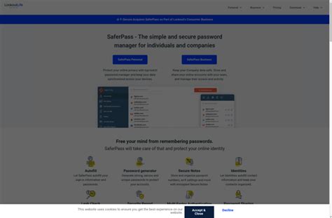 Saferpass Strong Encryption Password Manager Suggests
