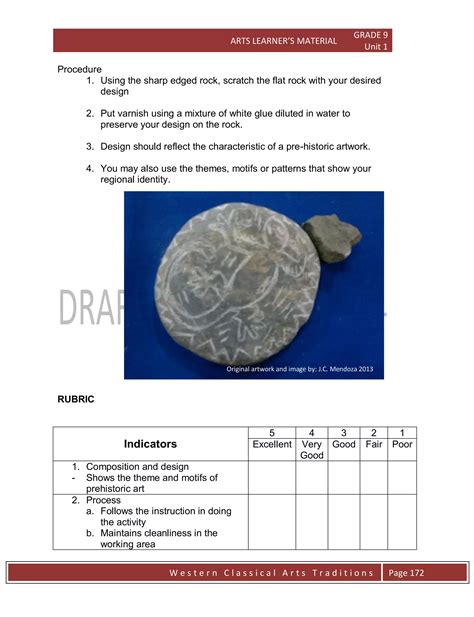 Mapeh Arts Grade 9 Pdf Design Fine Art