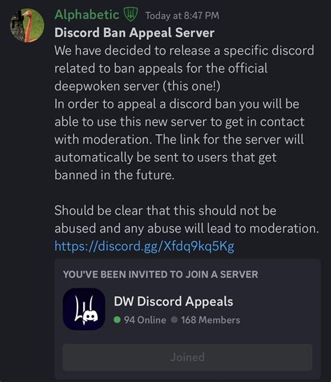 Deepwoken Appeal Server R Deepwoken
