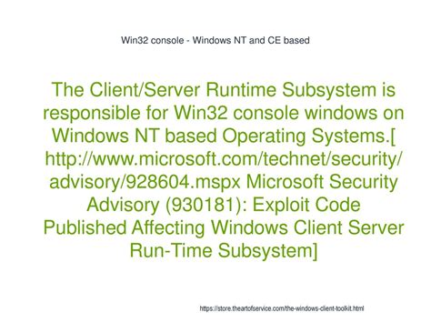 Windows Client Ppt Download