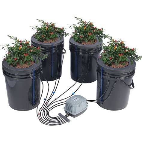 Vevor Dwc Hydroponics Grow System Deep Water Culture With Top Drip 4