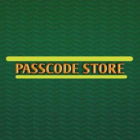 Passcode Store Passcode Store Updated His Profile Picture