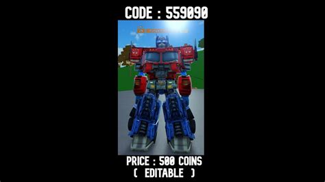 Transformers Roblox Vip