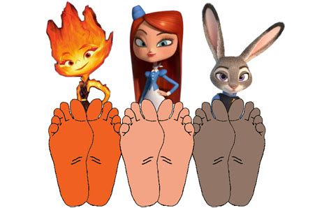 Mary Beth Ember Lumen And Judy Hopps Feet By Haleyjadefriedman On