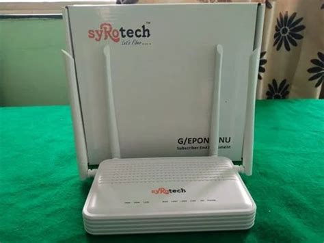 Syrotech Dual Band ONT Ghz Modem SY Gpon Wadont At Rs
