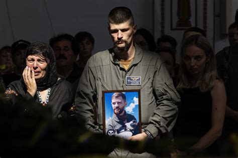 Ukraine Honors Fighter Pilot Killed In Training Collision As War Deaths