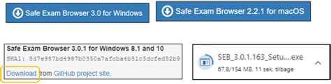 Safe Exam Browser SEB Digital Eksamen