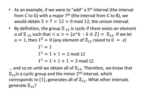 An Application Of Abstract Algebra To Music Theory Pptx Classical Music Music