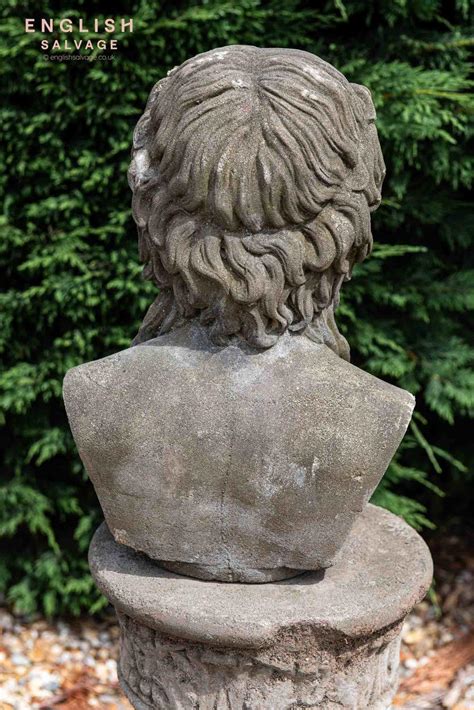 Composition Classical Bust On Plinth