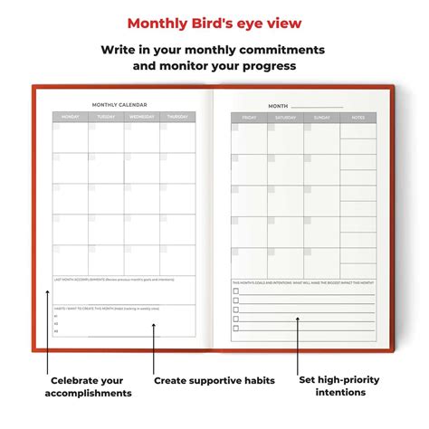 success acceleration planner hardcover soft touch success