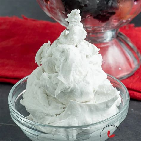 Coconut Whipped Cream Diary Free Chef Lolas Kitchen