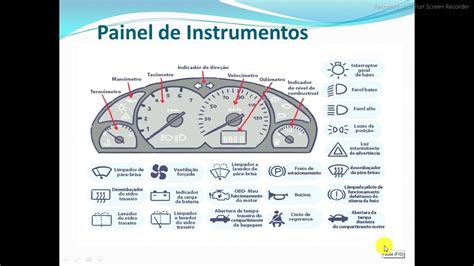 Painel De Instrumentos Do Veiculo Parte 1 YouTube