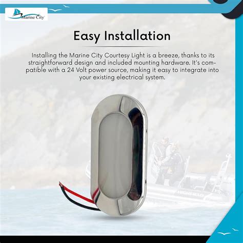 MARINE CITY V W grado de acero inoxidable impermeable IP LED oval luz de cortesía en