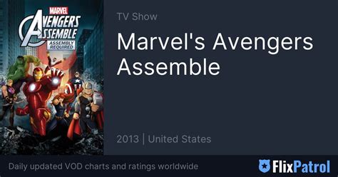 Marvels Avengers Assemble • Flixpatrol