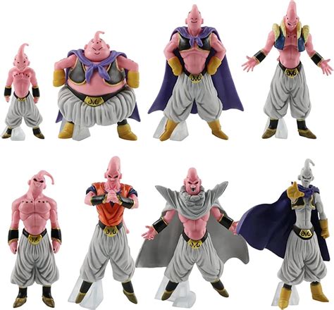 Majin Buu Figure 8PCS Kid Buu Actions Figure Goku Action Figure Anime