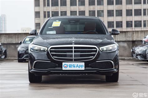【奔驰s级s 400 L 豪华型正前水平图片 汽车图片大全】 易车
