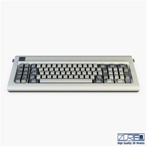 Ibm 5150 Keyboard 3d Model By Zurel