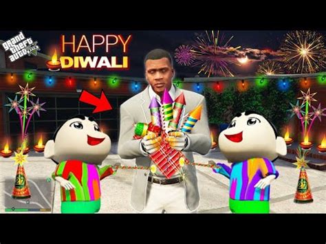 GTA 5 FRANKLIN And SHINCHAN Celebrate Diwali In GTA 5 GTA 5 Mods