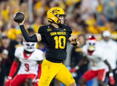 Asu Qb Sam Leavitt Foot To Have Season Ending Surgery Reuters
