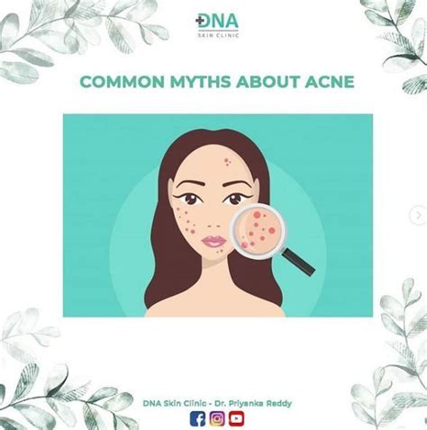 Acne Care Busting Common Myths