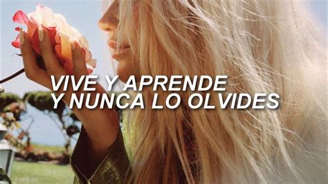 Kesha Learn To Let Go Letra Español Youtube