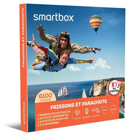 Coffret Cadeau Smartbox Frissons Et Parachute Coffret Cadeau Achat