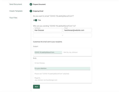 How To Use To E Sign A Document Countersign
