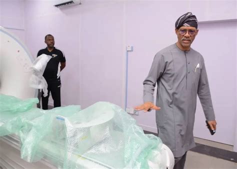 Lagos Health Commissioner Inspects Praises New Multi Floor 80 Bed